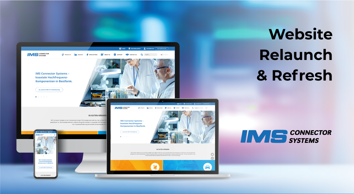 Website Relaunch and Refresh for IMS